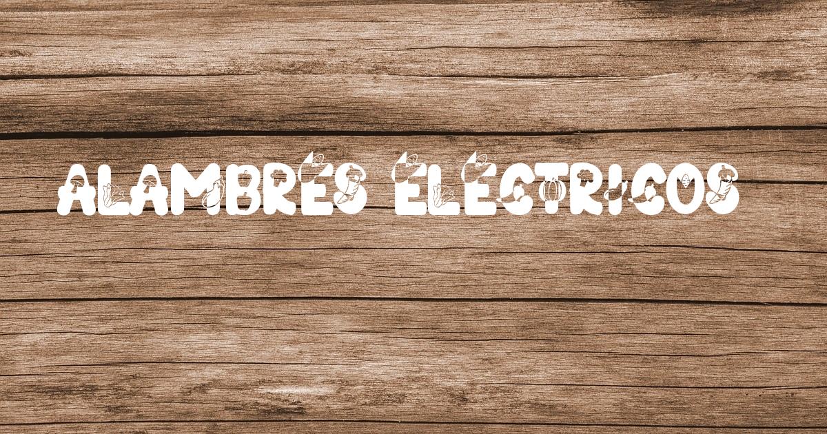 Alambres eléctricos blancos para una instalación eléctrica impecable